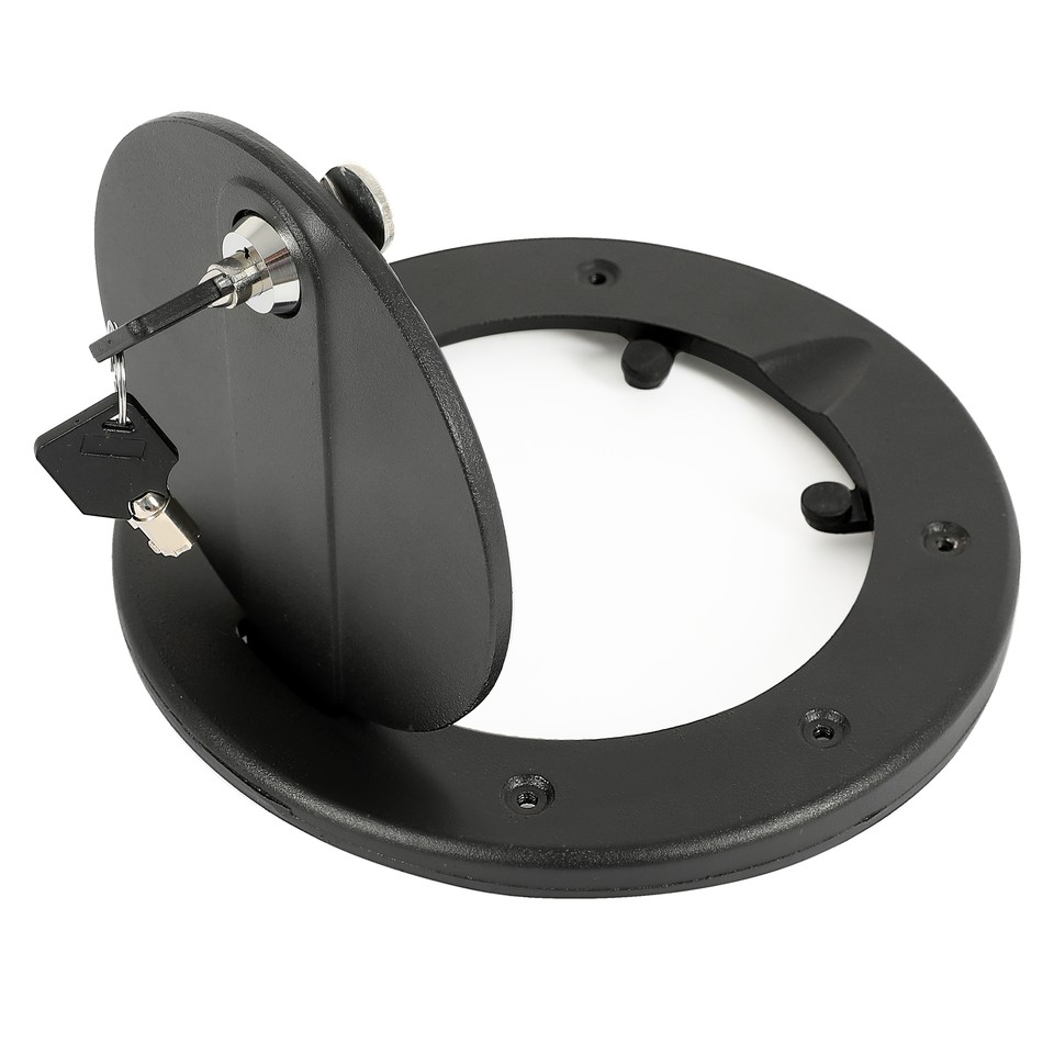 Aluminum Locking Fuel Filler Door Gas Tank Cap Cover For Hummer H3 H3T ...