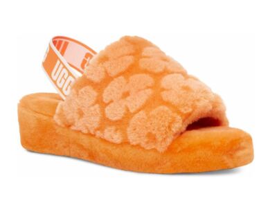 UGG Women's Fluff Yeah Slide Poppy Slipper - 1118459 | eBay