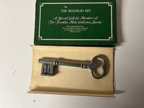The Franklin Key Special Collector Pewter Key For Franklin Mint Members ...