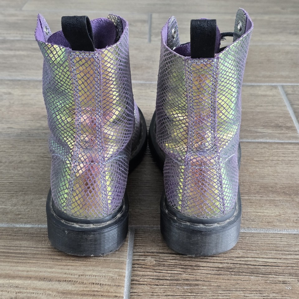 Doc Marten Pascal 1460 Lace Up Combat Boots Size Womens US 8 | eBay