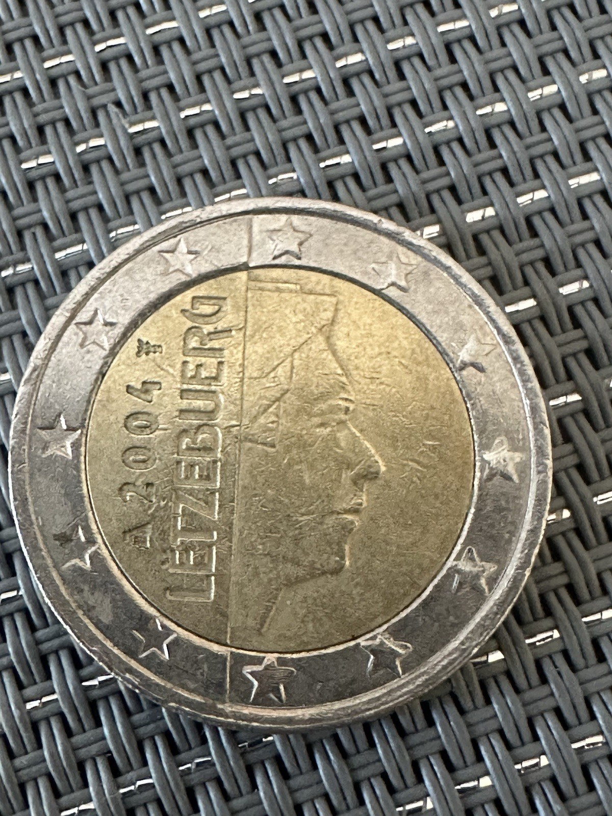 2 euro coin 2004 Letzebuerg/Luxembourg Misprint | eBay