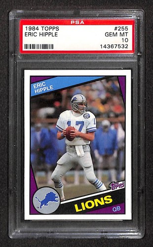 1984 Topps #255 ERIC HIPPLE PSA 10 GEM-MT 14367532 | eBay