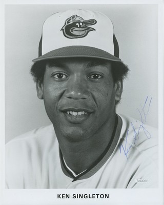 Baltimore Orioles KEN SINGLETON Signed Photo | eBay
