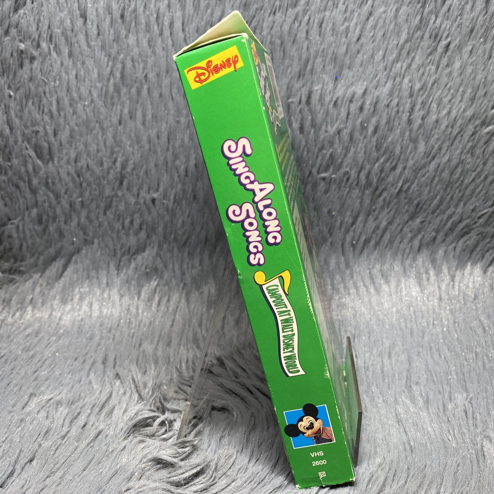 Disney Sing Along Songs VHS Tape Campout At Walt Disney World Mickey ...