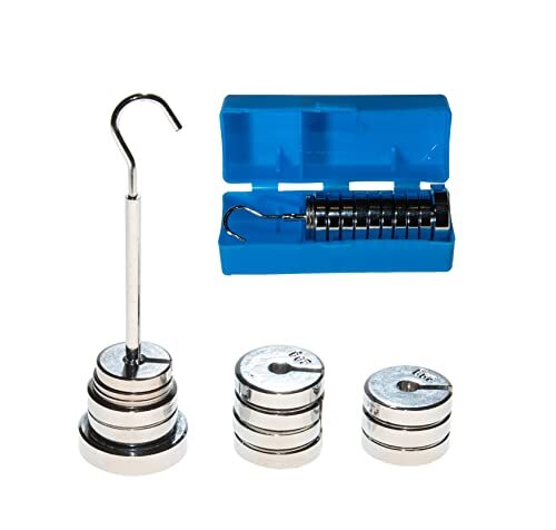 Slotted Weight Set with Hanger and Case 13 Pcs Metric Weights | eBay