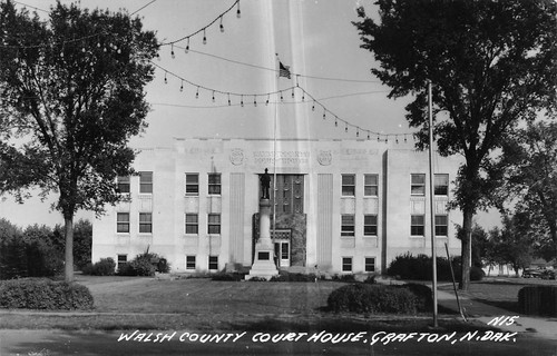 GRAFTON North Dakota RPPC postcard Walsh County Court House | eBay