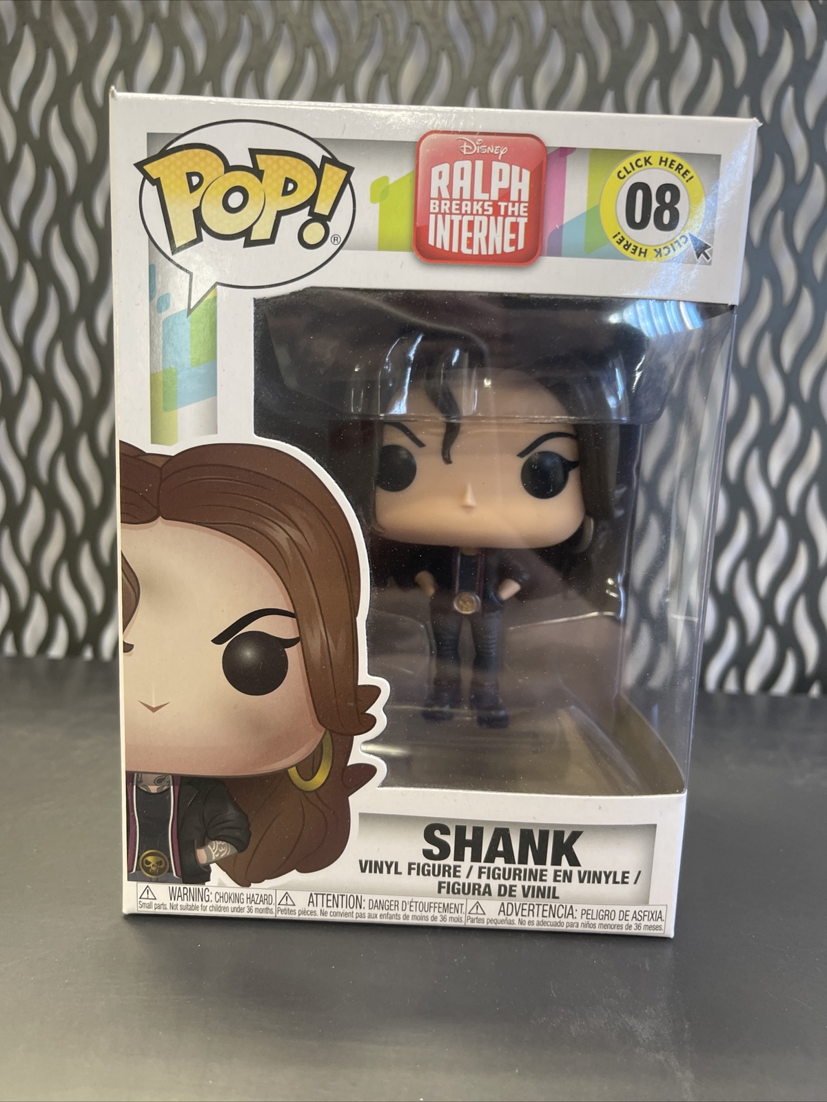 Funko Pop! Disney Wreck-It Ralph 2 Shank # 08 Vinyl Figure Pixar FREE ...