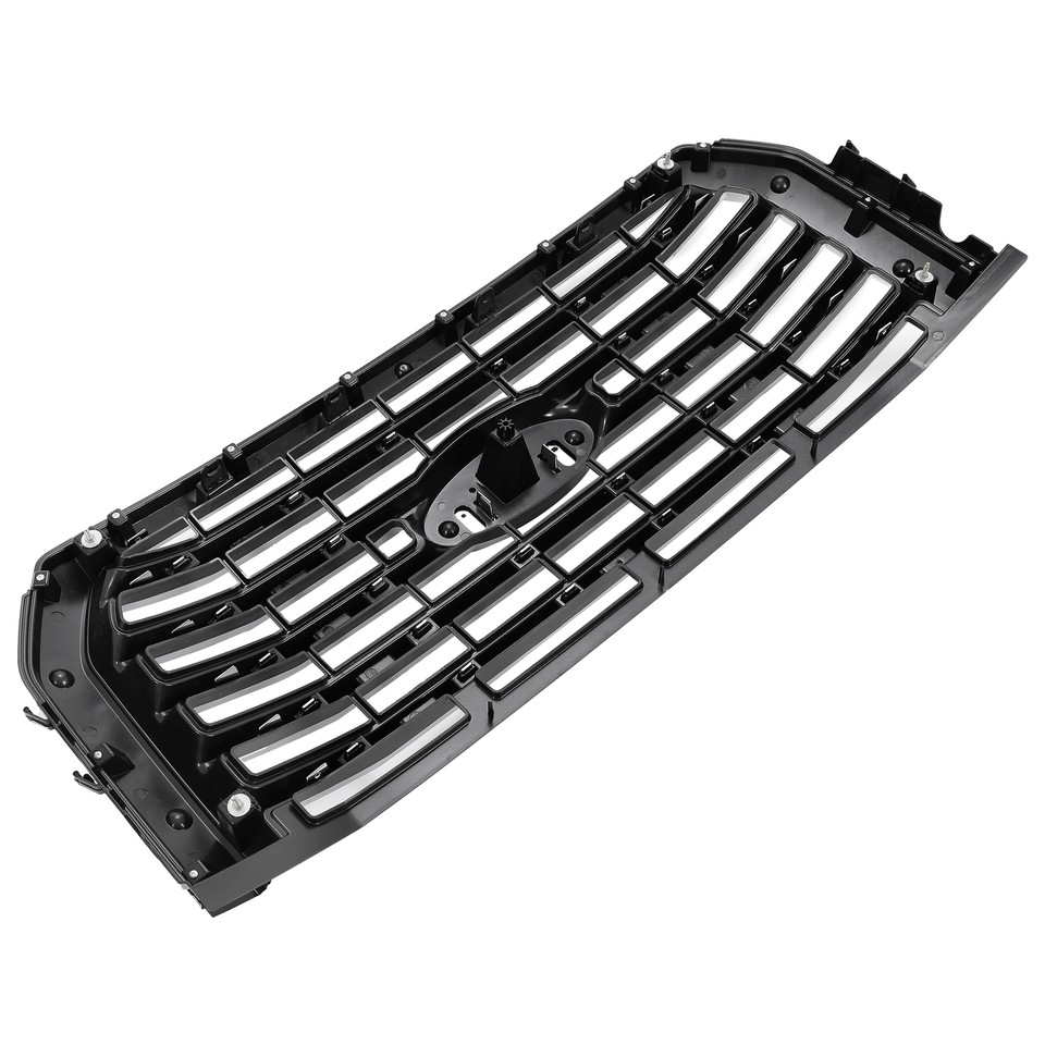 For Ford F-150 2015-2017 ABS Chrome Front Upper Bumper Grille #FL3Z ...