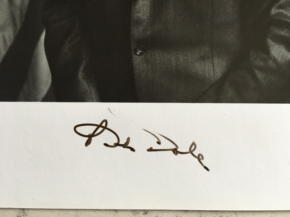 SENATOR BOB DOLE AUTOGRAPHED SIGNED PHOTOGRAPH POLITICAL CIRCA 1976 | eBay