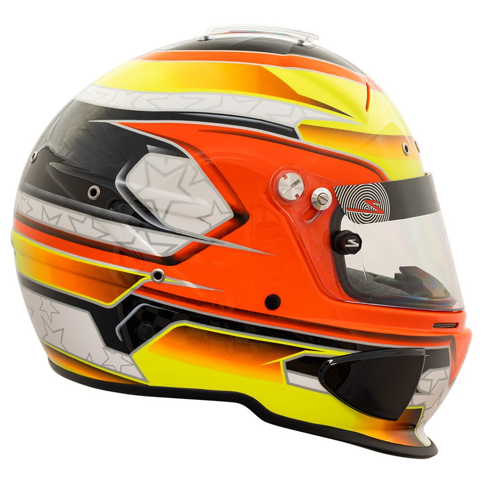 Zamp Helmet RZ 70E Hans Compatible Holes Snell2020 Approved ORCi ...