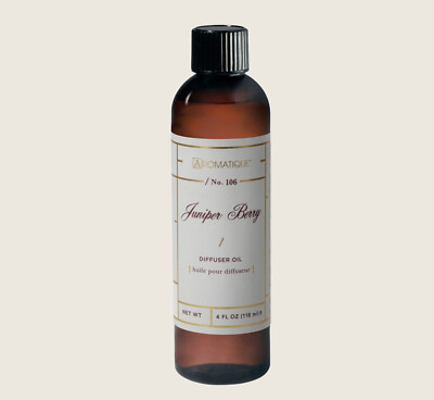 Aromatique Juniper Berry Scented Diffuser Oil 4 fl oz (118ml) Bottle | eBay