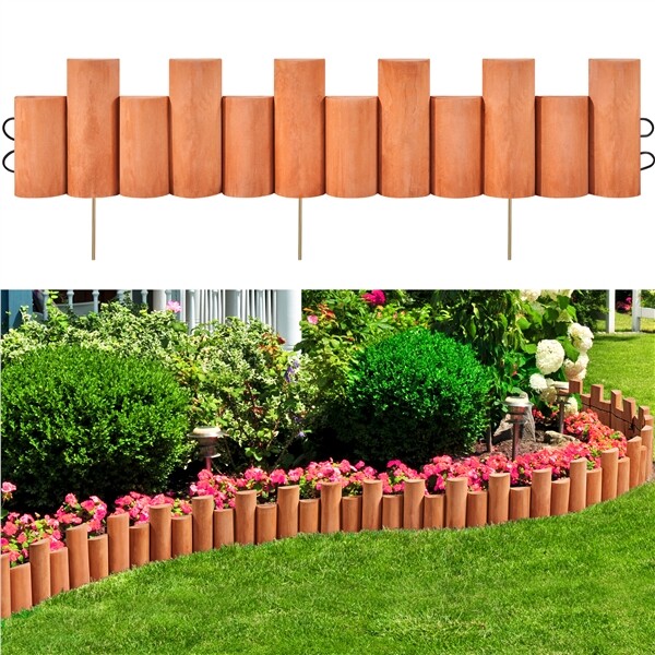 Log Roll Garden Edging Plastic