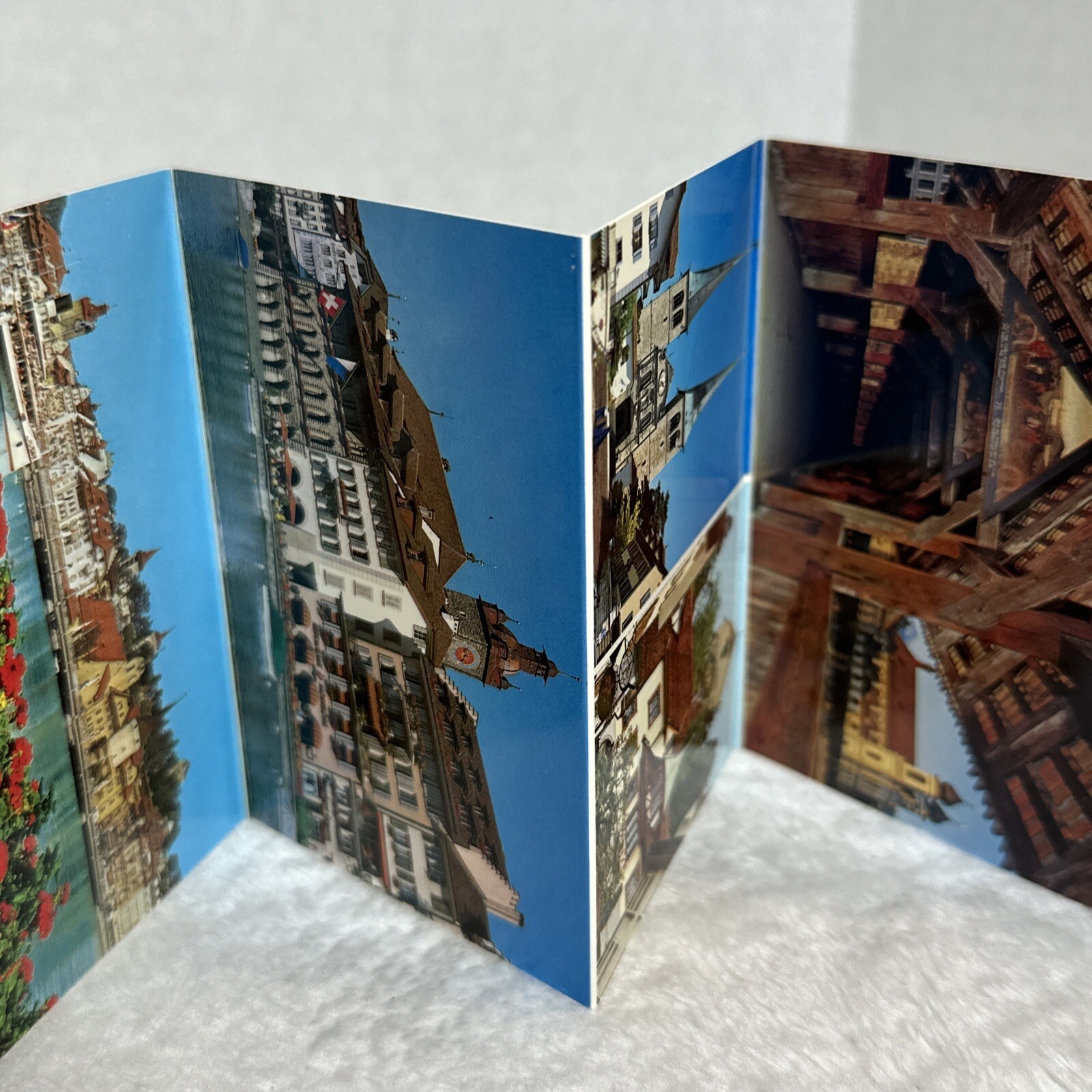 Vtg Souvenir Folder Switzerland Picture Booklet Mt. Pilatus, Lake ...