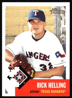 2002 Topps Heritage Rick Helling #174 Texas Rangers | eBay