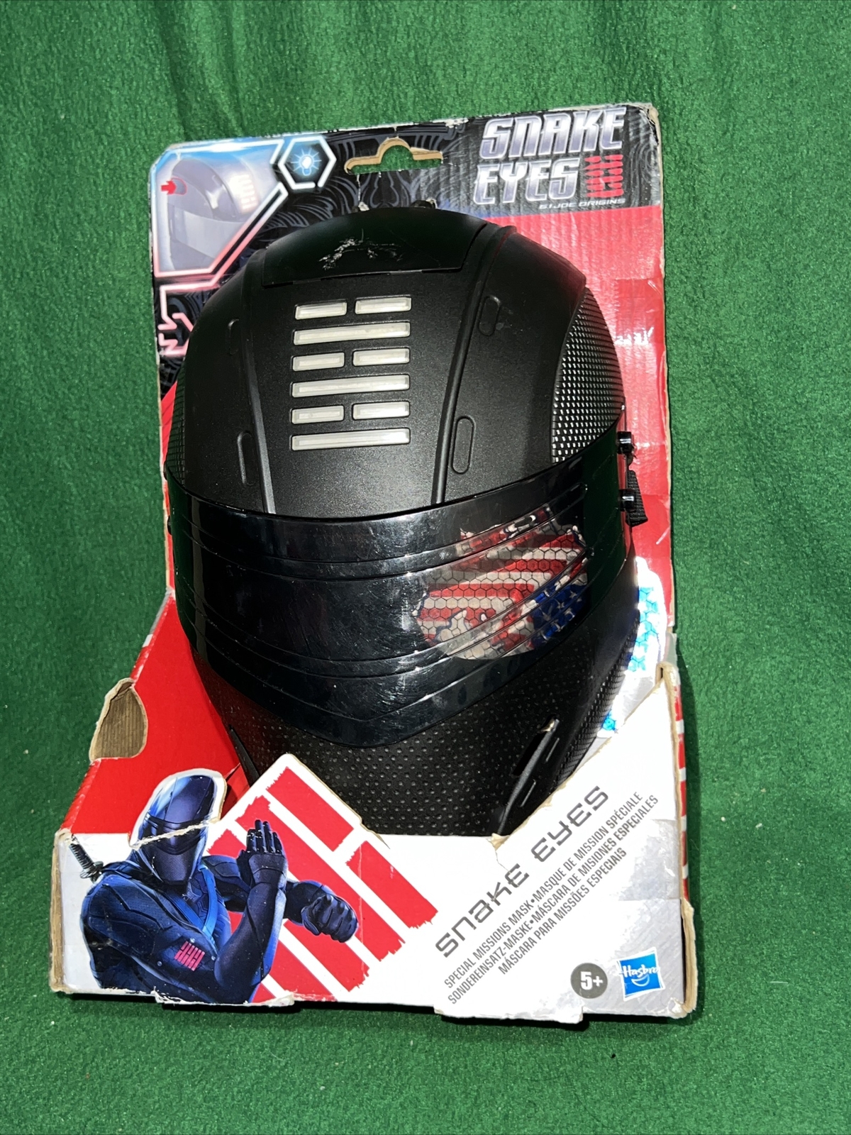 NEW Hasbro F0126 G.I. Joe Origins Snake Eyes Special Missions Mask ...
