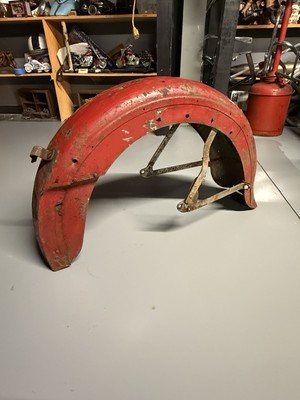 HARLEY OEM Knucklehead UL Flathead Panhead Rear Fender 912F | eBay