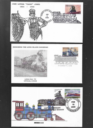 US EVENT COVERS RAILROAD TRAINS COLLECTION LOT OF 31 | eBay