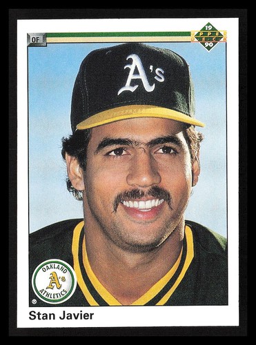 Stan Javier 1990 Upper Deck #209 Oakland Athletics | eBay