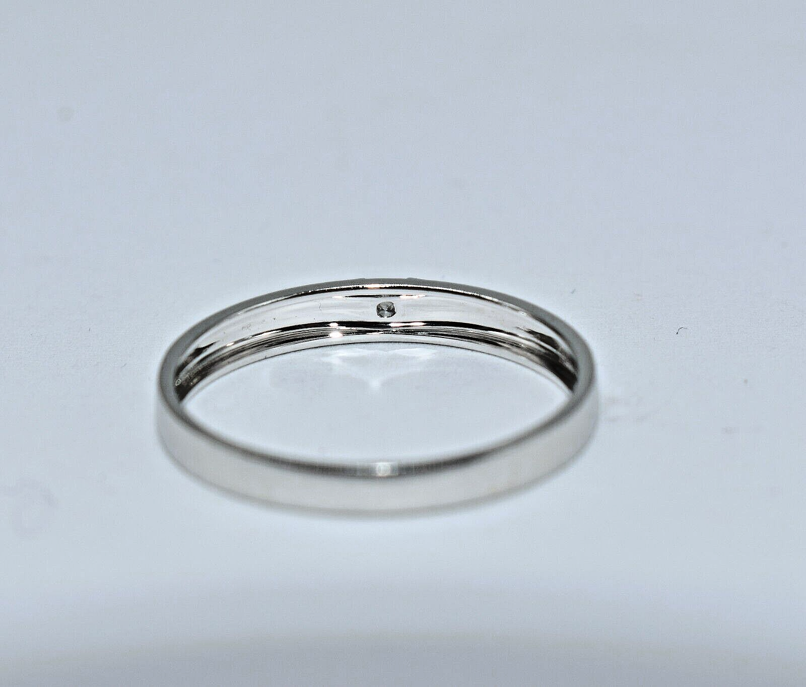 Darry Ring Forever Geometric 0.03 CT G/VS2 Diamond 18K White Gold ...