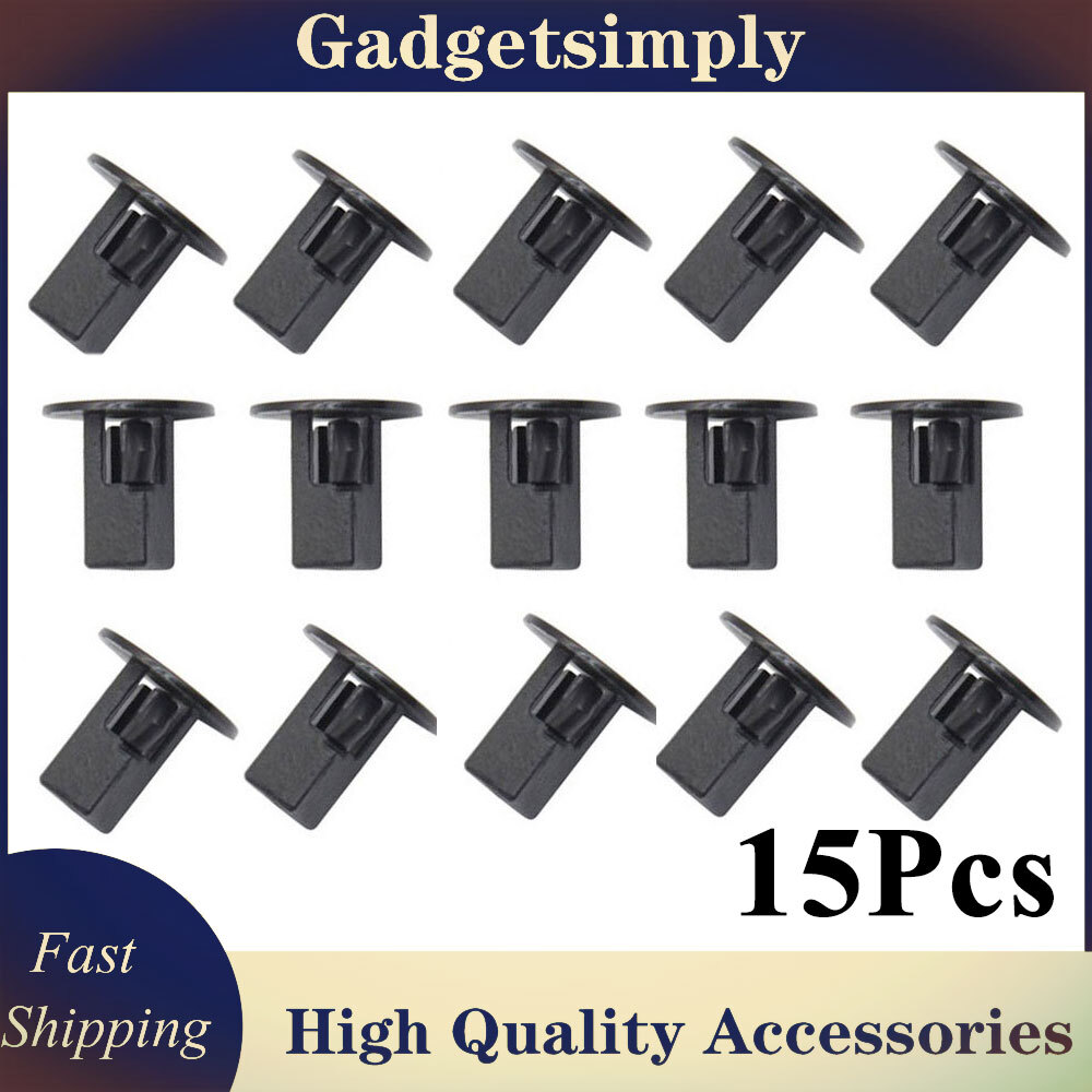 15Pcs Fit Toyota 90189-06236 Black Fender Liner Screws Grommet | eBay