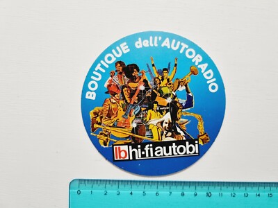 Hifi Car Radio Sticker Vintage 80s Original | eBay UK