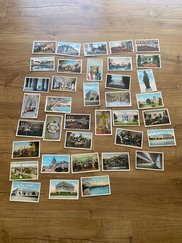Lot of 37 Vintage Washington DC, Capital, White House Postcards Some ...