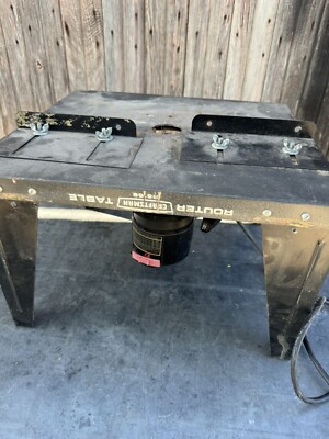 Craftsman Router Table And Router Table Model | eBay