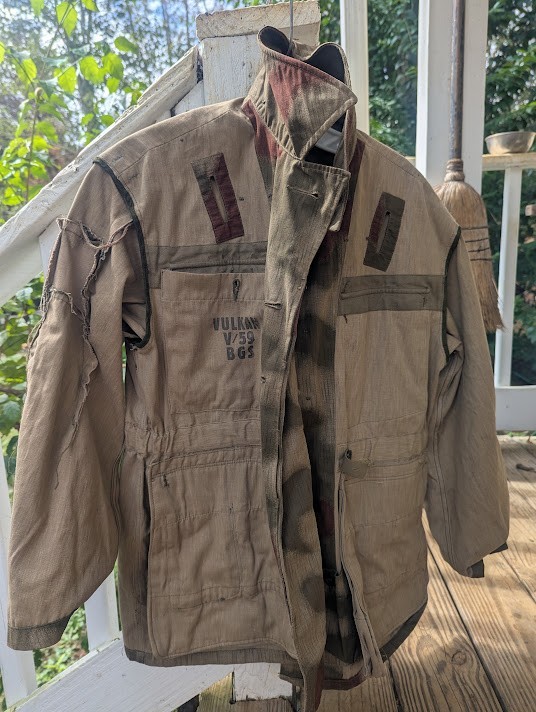 1959 West German BGS Marsh Camo-Sumpfmuster Jacket - super nice shape ...