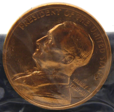 US Mint Presidential Bronze Medal Sealed Coin President Harry S Truman ...