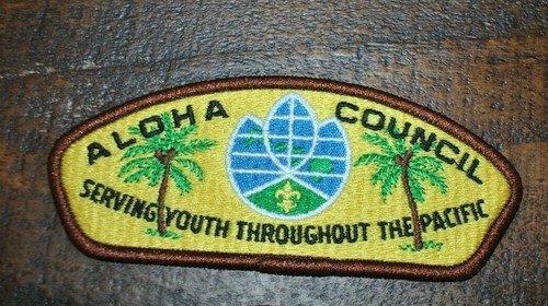Lot of 2 Vintage Boy Scout Aloha Council Patches | eBay
