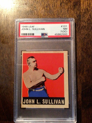 1948 leaf John L Sullivan #101 Near Mint Card -PSA 7 | eBay