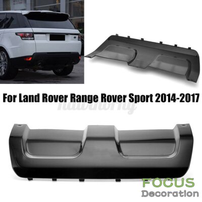 Rear Bumper Skid Plate Cover Black For Land Rover Range Rover Sport ...