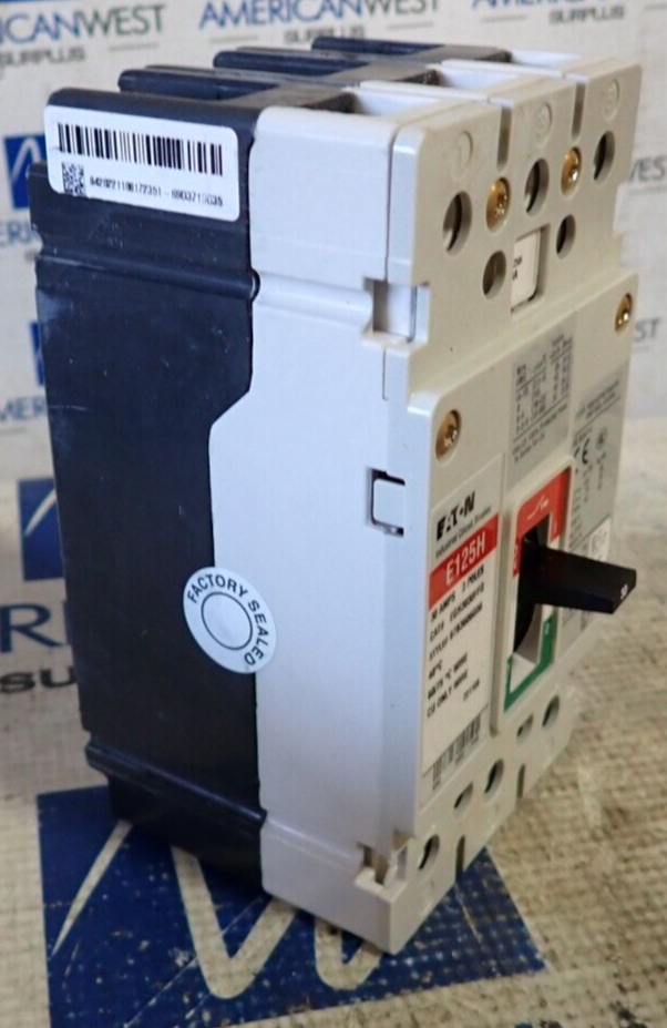 NEW - Eaton EGH3030FFG 30 Amp 480 VAC 3 Pole EG-Frame Type EG Circuit ...
