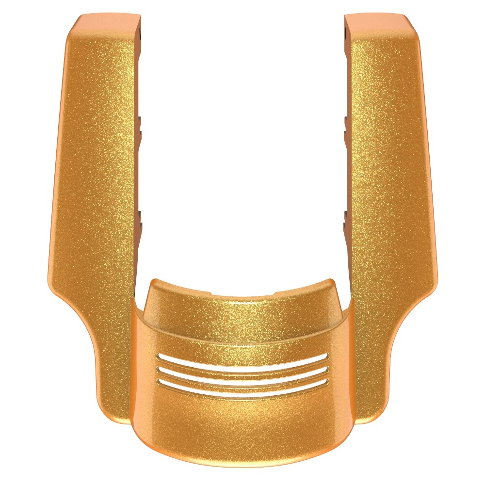 HARD CANDY GOLD FLAKE Fit Harley 2014+ CVO Tapered Stretched Extended ...
