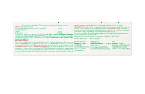 2 Ting Cream 28G Ayuda a Eliminar La Sudoracion , Mal Olor , Comezon ...
