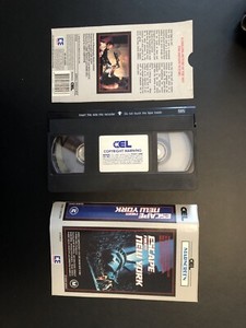 Embassy Home Video Cel Escape From New York Vhs Video Cardboard | eBay