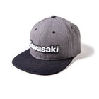 Factory Effex Kawasaki Bold Snapback Hat / Charcoal-Black (Os) 24-86100 ...