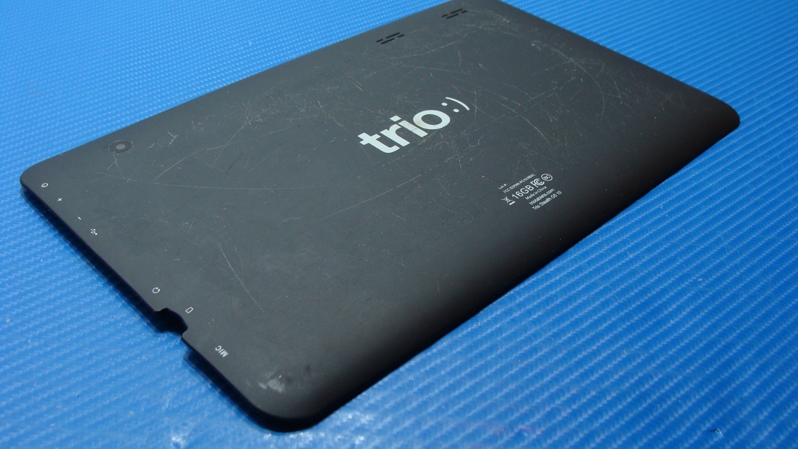 Trio Stealth G5-10 10.1" Genuine Back Cover Case Black ER* | eBay