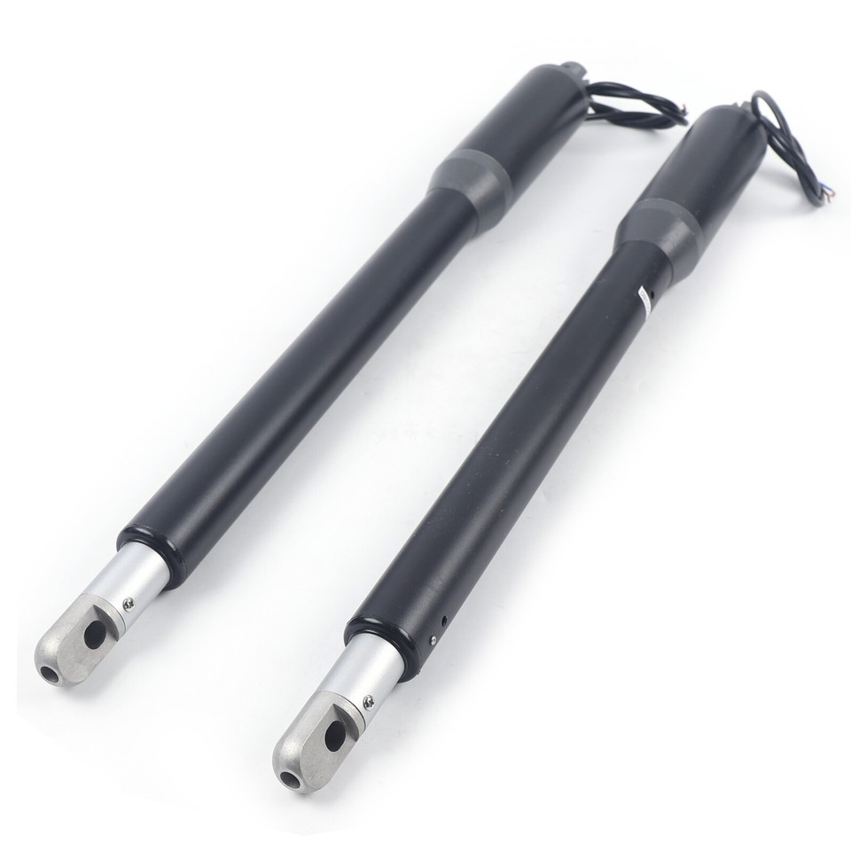 Electric Arm Dual Swing Gate Opener Automatic Heavy Duty Kit+Remote Up ...