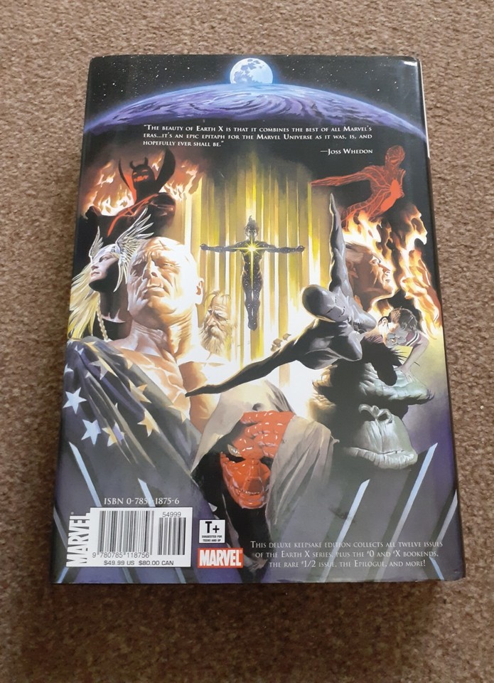 Marvel omnibus earth X hardback graphic novel collection krueger Leon ...