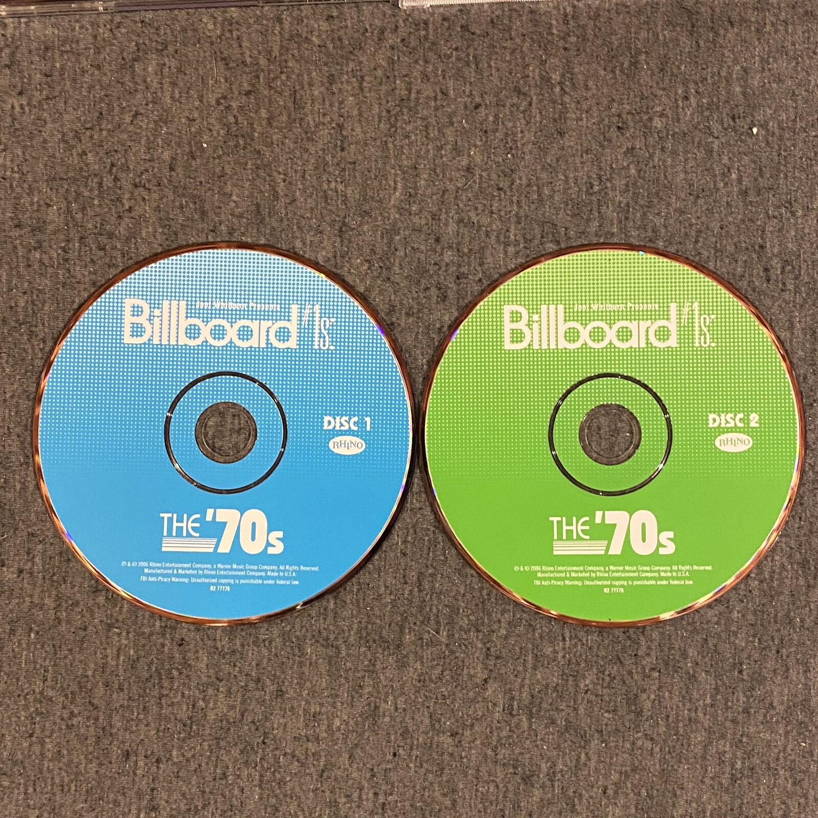 Billboard #1s: The 70s / Various : 70S Rock (CD, 2006, 2 Disc Set ...