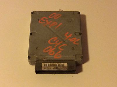 99 00 Ford Explorer 4.0 ECM ECU Engine Control Computer XL2F-12A650-HD ...