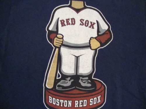 MLB Boston Red Sox Major League Baseball Fan Blue majestic Apparel T ...