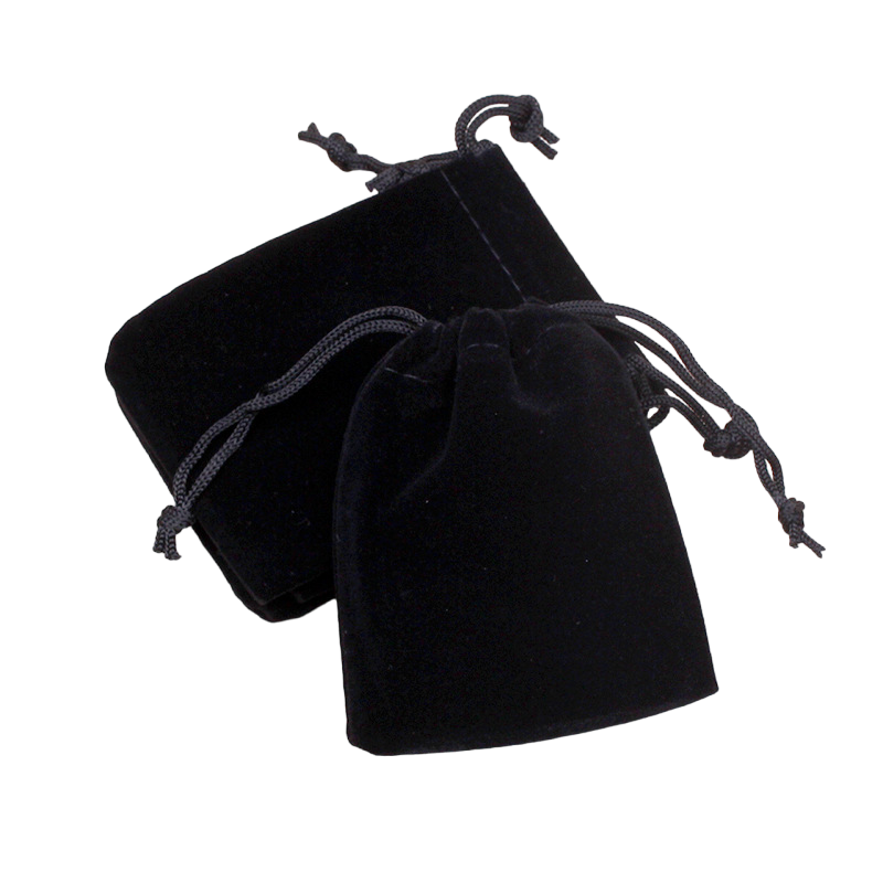 10 x Velvet Jewellery Ring Necklace Earrings Drawstring Gift Bag Size ...