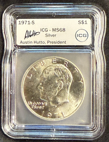 1971-S MS68 Eisenhower Silver Dollar, $6,500 Retail Valued | eBay
