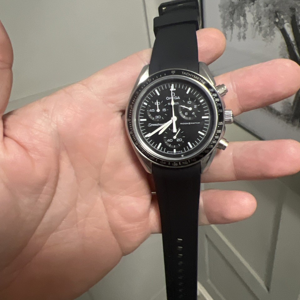 MoonSwatch MOD Mission To The Moon Watch MoonSwitch | eBay UK