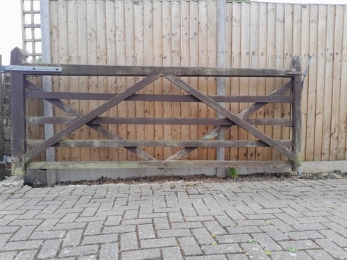 Wooden tanalised 5 bar field gate Made To Measure smooth planed farm gate. | eBay UK