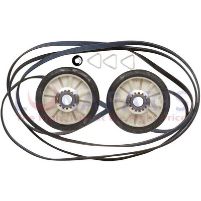 *NEW* AP3098345 ROLLERS & 92" AP2946843 BELT FITS WHIRLPOOL KENMORE ...