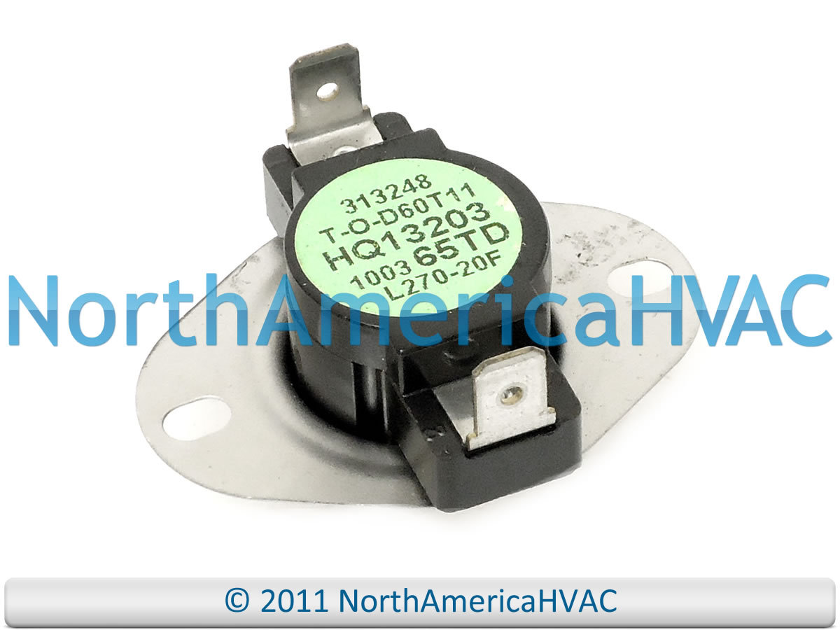 OEM ICP Heil Tempstar Furance Limit Switch 270 L270-20F Fits 1320365 ...