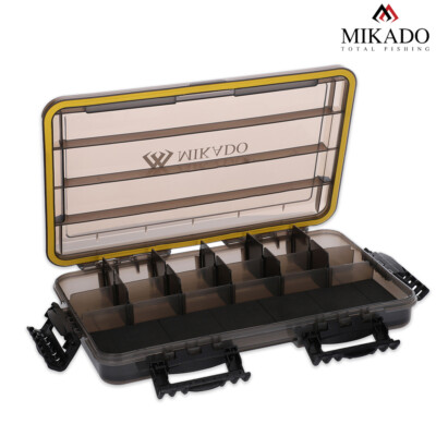 Mikado Lure Box With Foam Waterproof Large - Fishing Tackle Box | eBay UK
